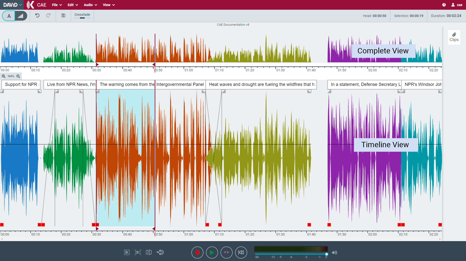 Working with Waveform View